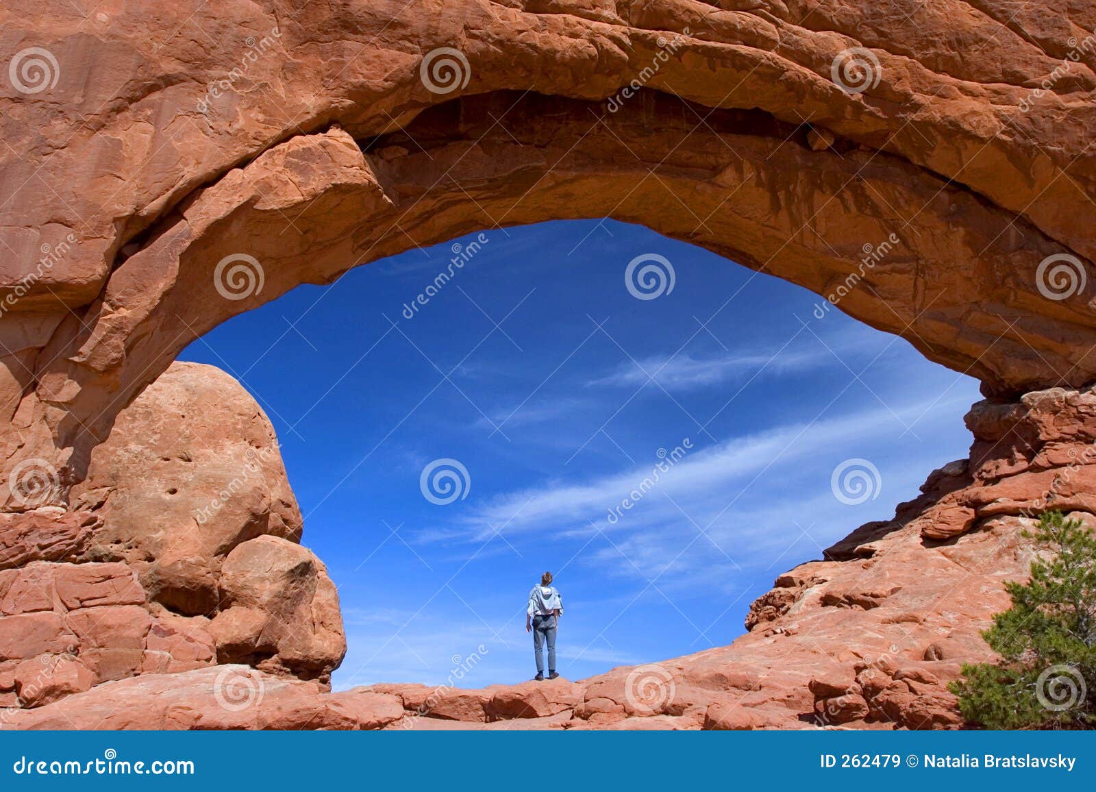 Lone hiker stock image. Image of alone, height, backpack - 262479