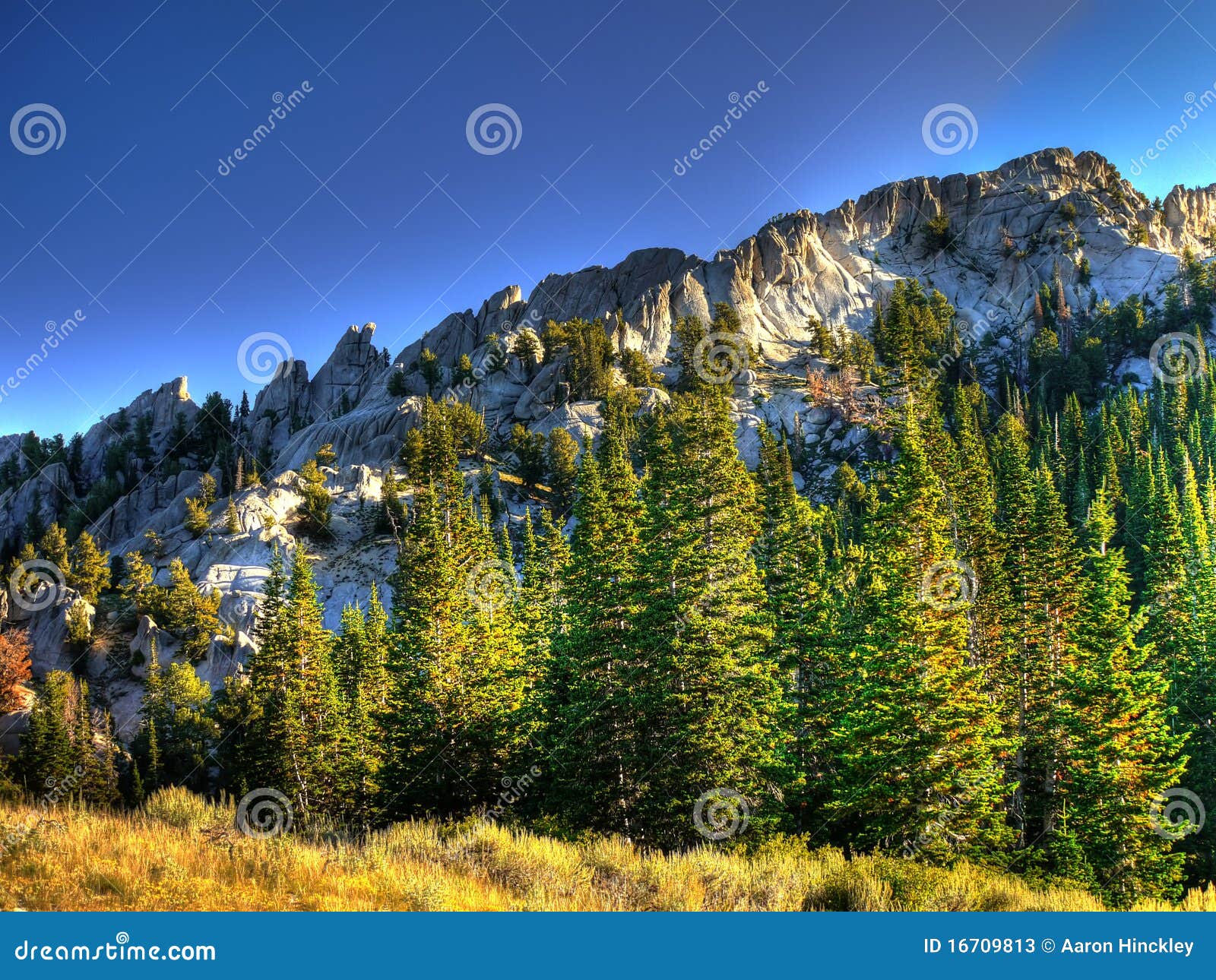 Lone Peak Ridge stock image. Image of cliff, landscape - 16709813