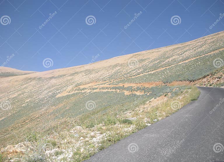 Lone Road stock photo. Image of grass, countryside, direction - 45732980