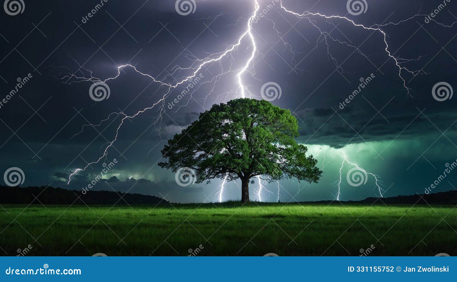 Multiple Lightning Blue Twist Graphic For Modern Background Vector ...