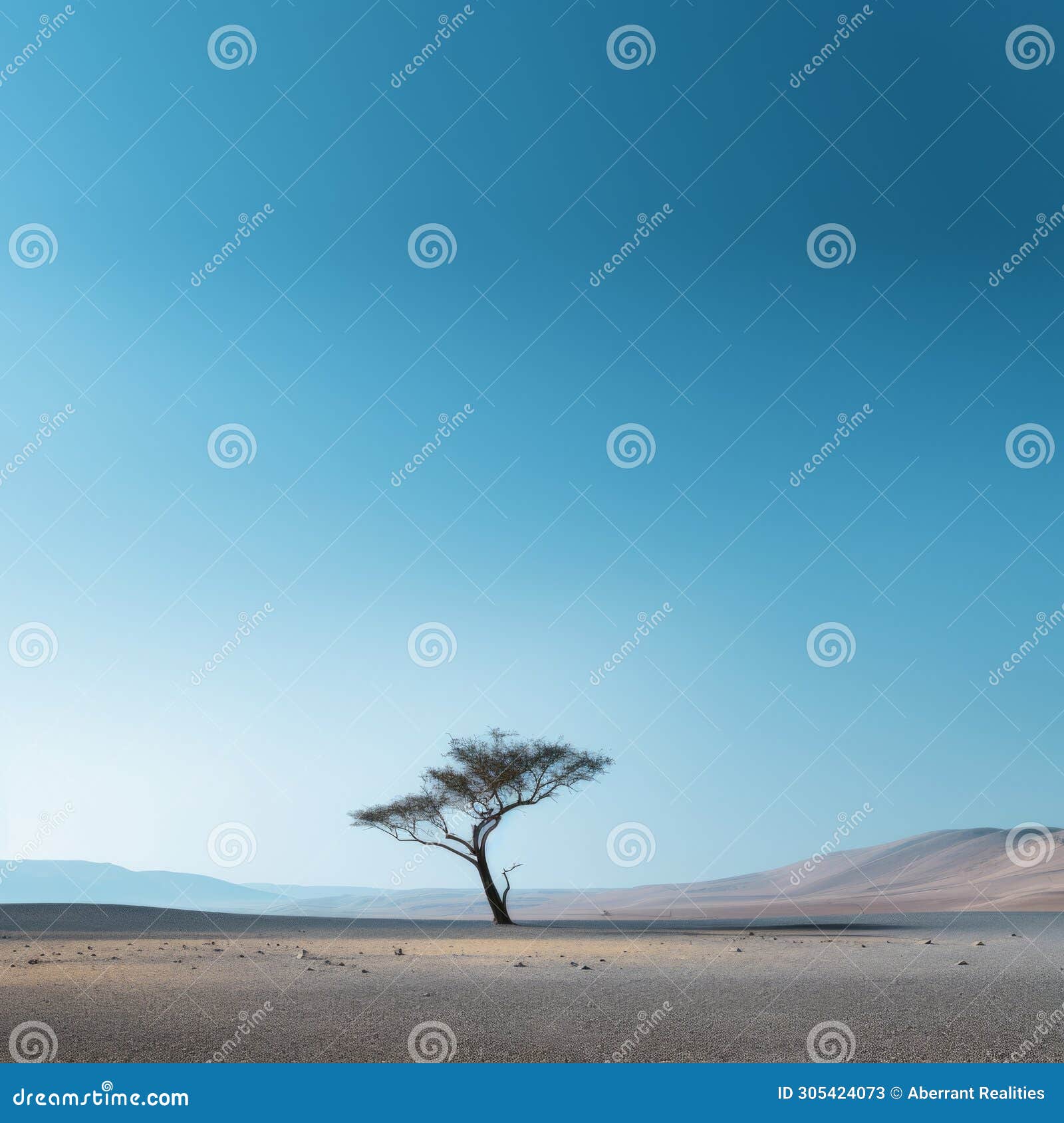 Empty Desert Cartoon Vector | CartoonDealer.com #27708955