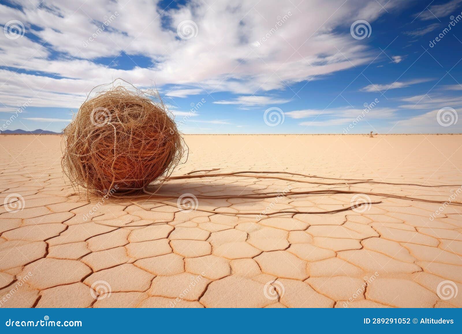 Tumbleweed In The Desert Stock Photography | CartoonDealer.com #32125940