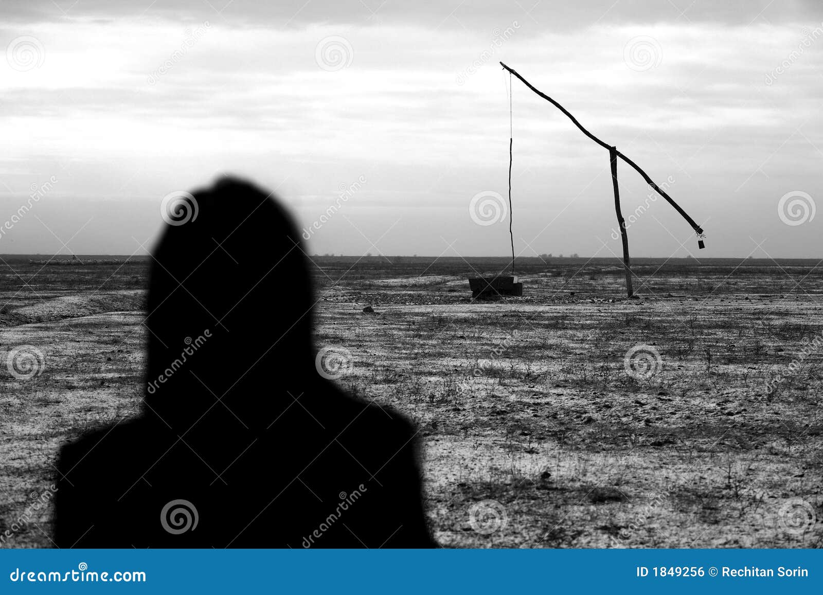 Loneliness stock photo. Image of black, people, atmosphere - 1849256