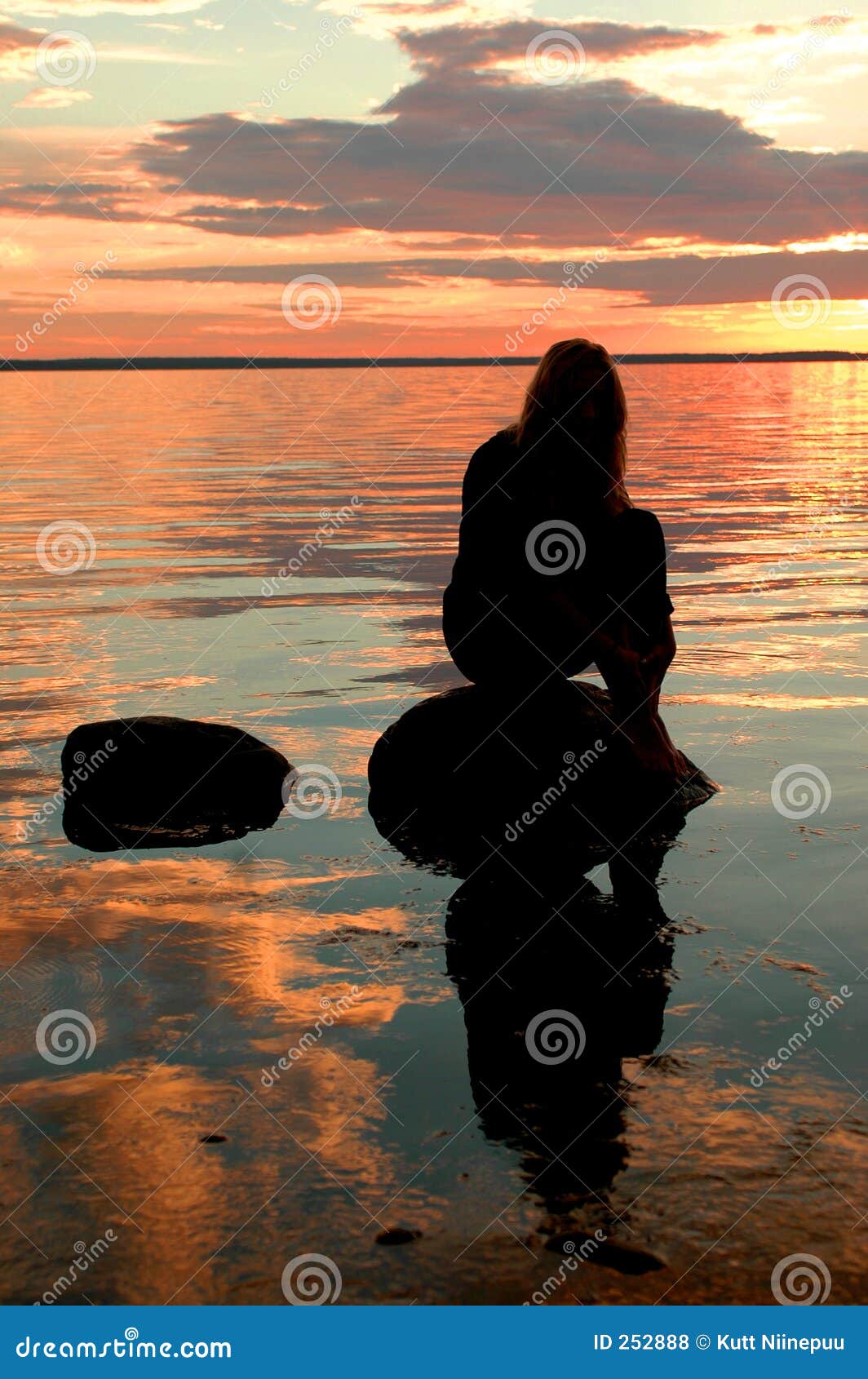 Loneliness stock photo. Image of ripples, quiet, reflrecion - 252888