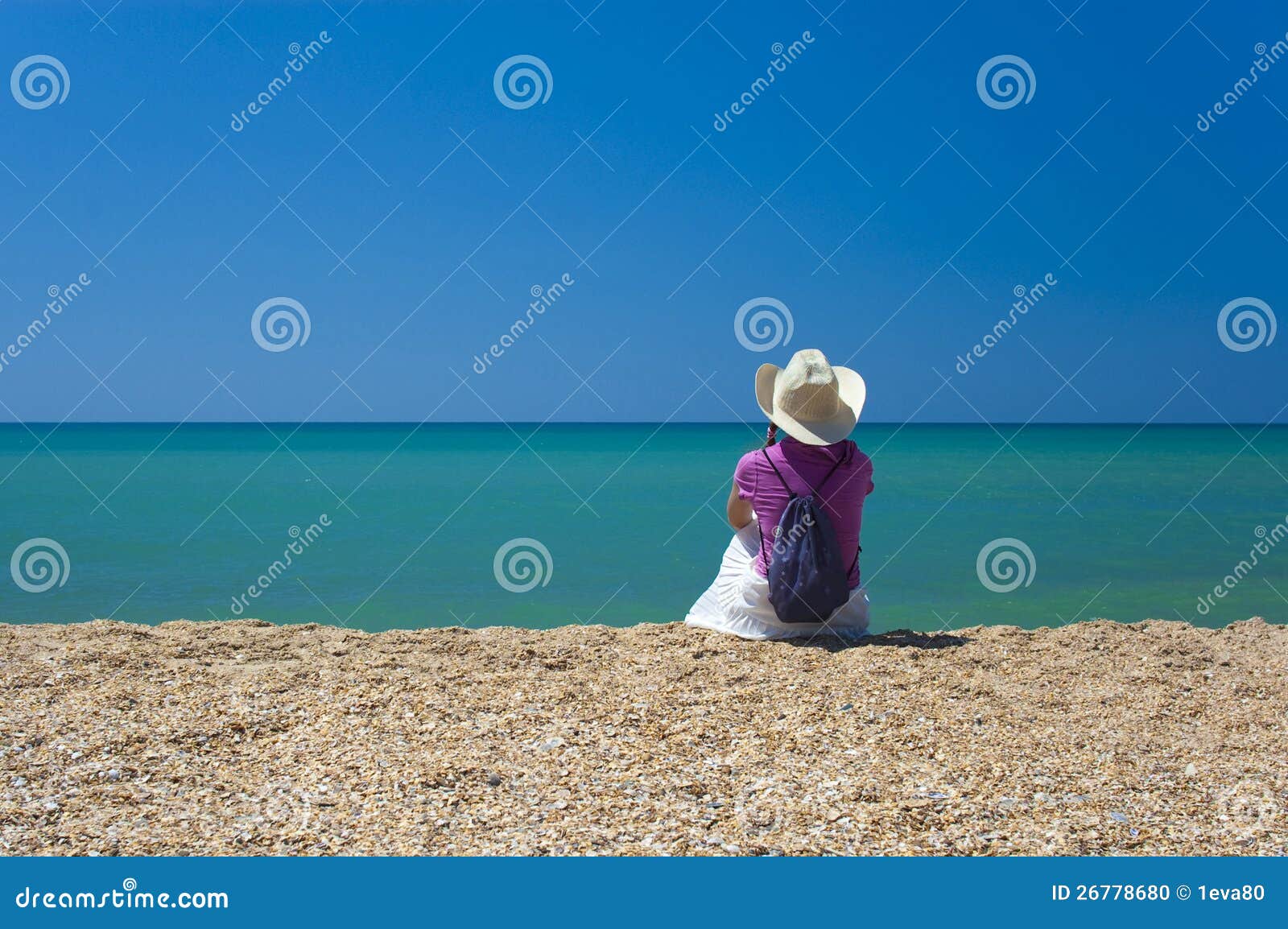 Loneliness stock photo. Image of scene, edge, horizon - 26778680