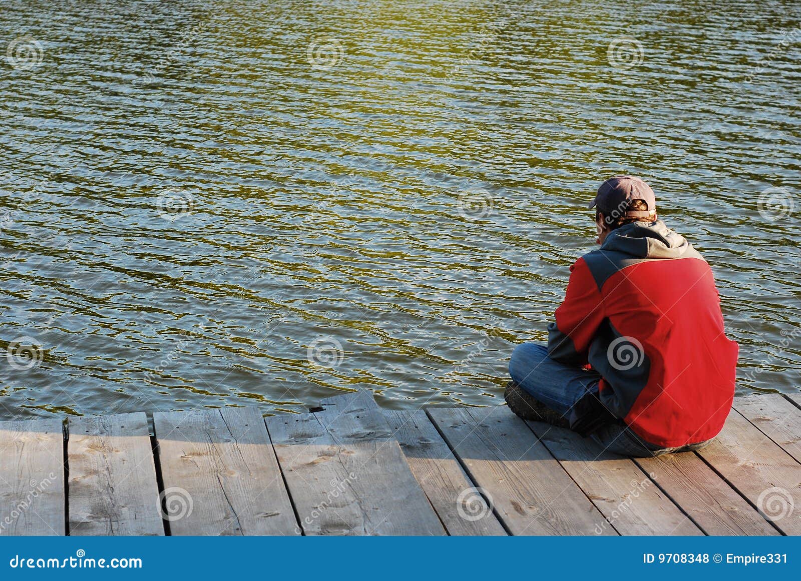 Loneliness stock photo. Image of lonely, time, dock, adult - 9708348