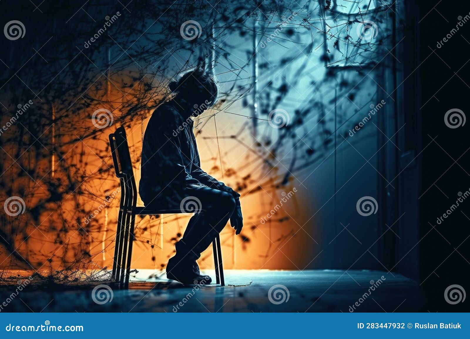 Loneliness. Empty Mind and Thoughts, Social Problem Abandonment ...