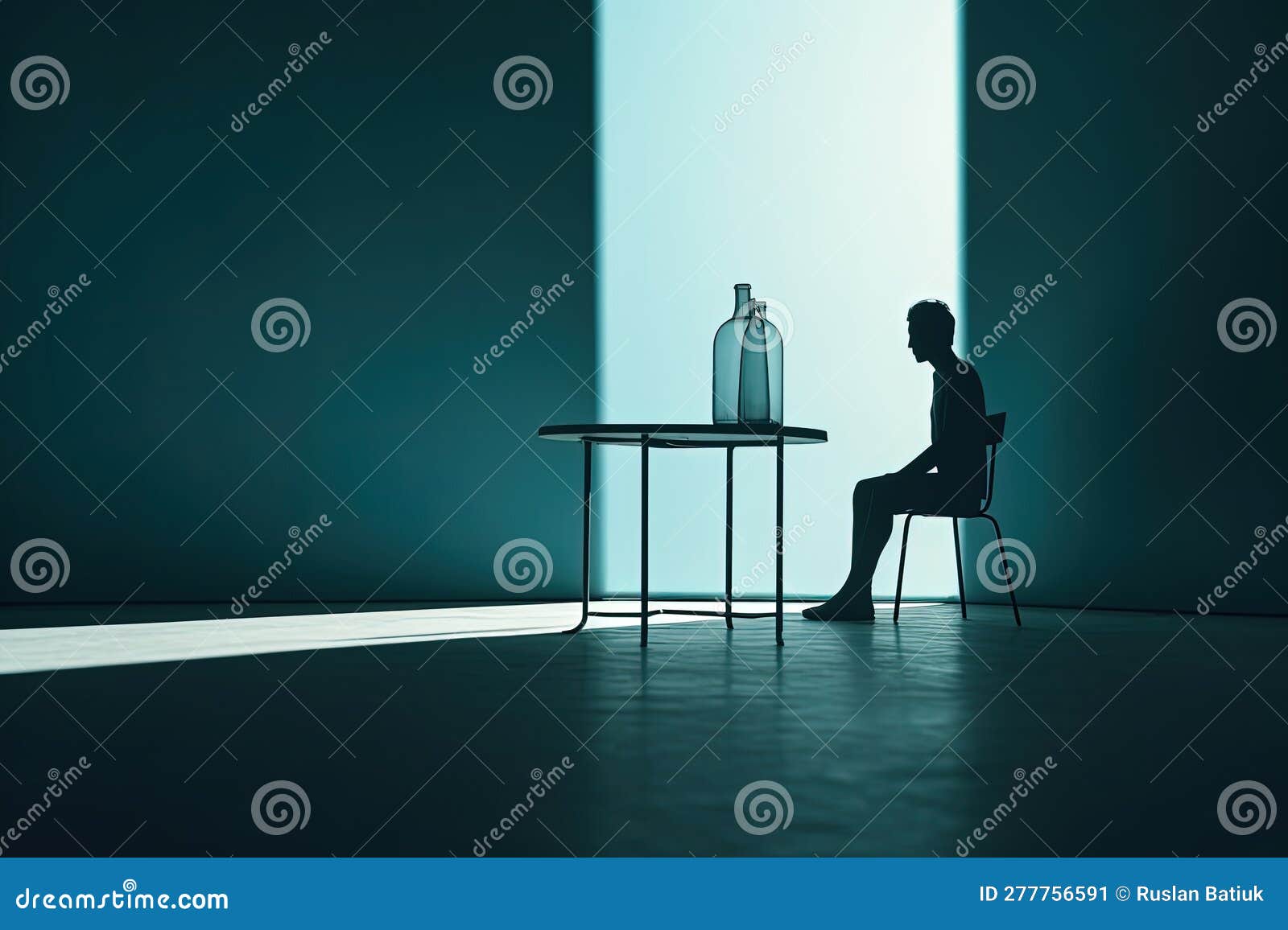 Loneliness. Empty Mind and Thoughts, Social Problem Abandonment ...