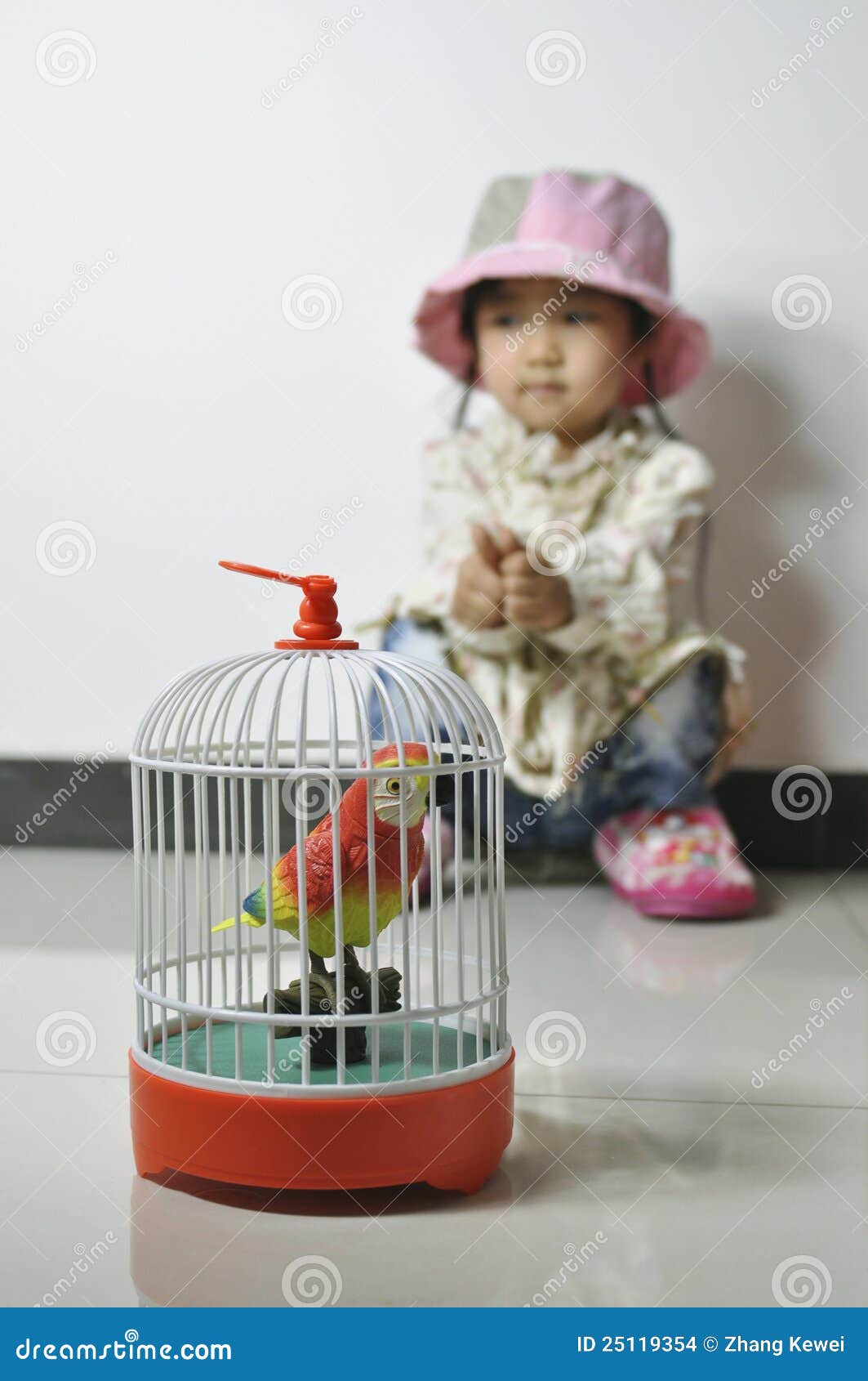 A lonely baby stock photo. Image of cage, chinese, care - 25119354