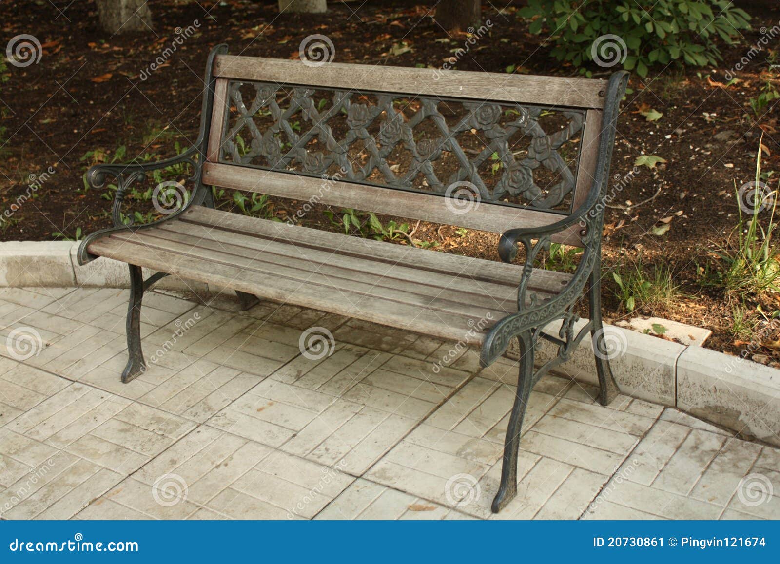 Lonely bench stock image. Image of scenic, beautiful - 20730861