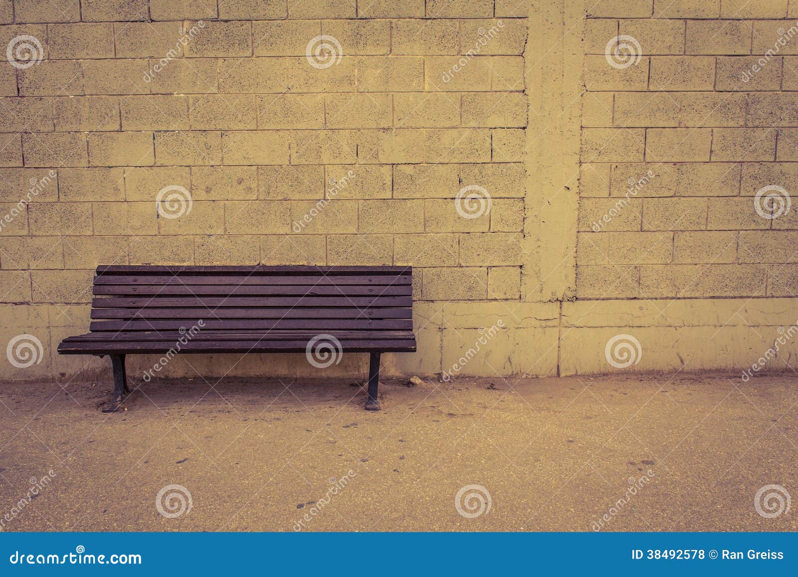 Lonely bench stock photo. Image of time, bench, sepia - 38492578