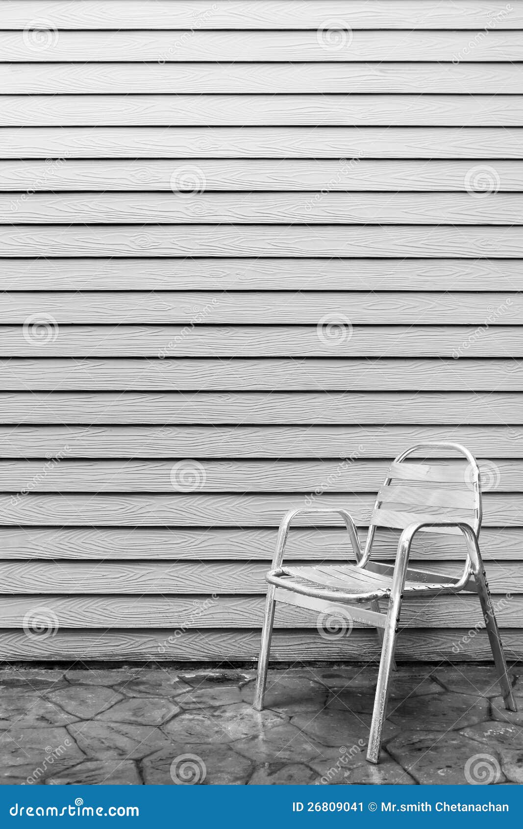 Lonely chair stock image. Image of dark, furniture, boring - 26809041
