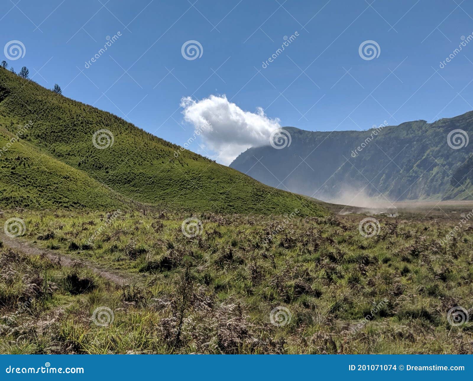 The Lonely Cloud stock photo. Image of fell, grassland - 201071074