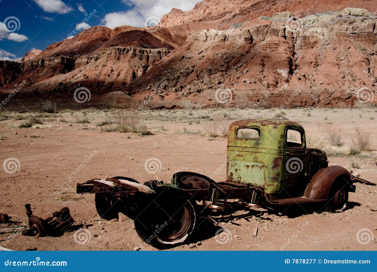 Lonely Dell Ranch Historic Site Stock Image - Image of canyon, desert ...