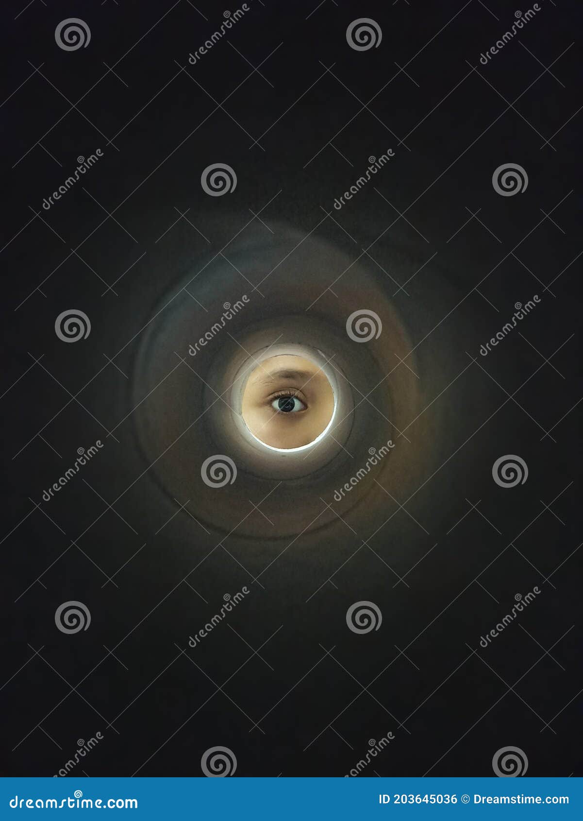 Lonely eyes in dark stock photo. Image of light, text - 203645036