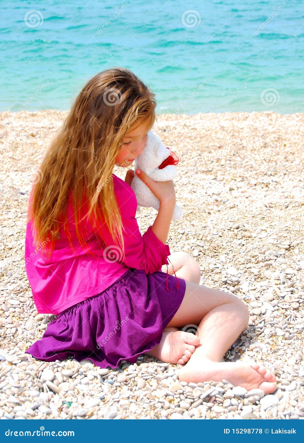 Lonely girl stock photo. Image of colorful, individual - 15298778