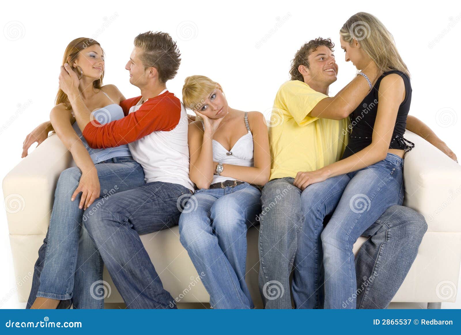 Lonely girl stock image. Image of beauty, friendship, looking - 2865537