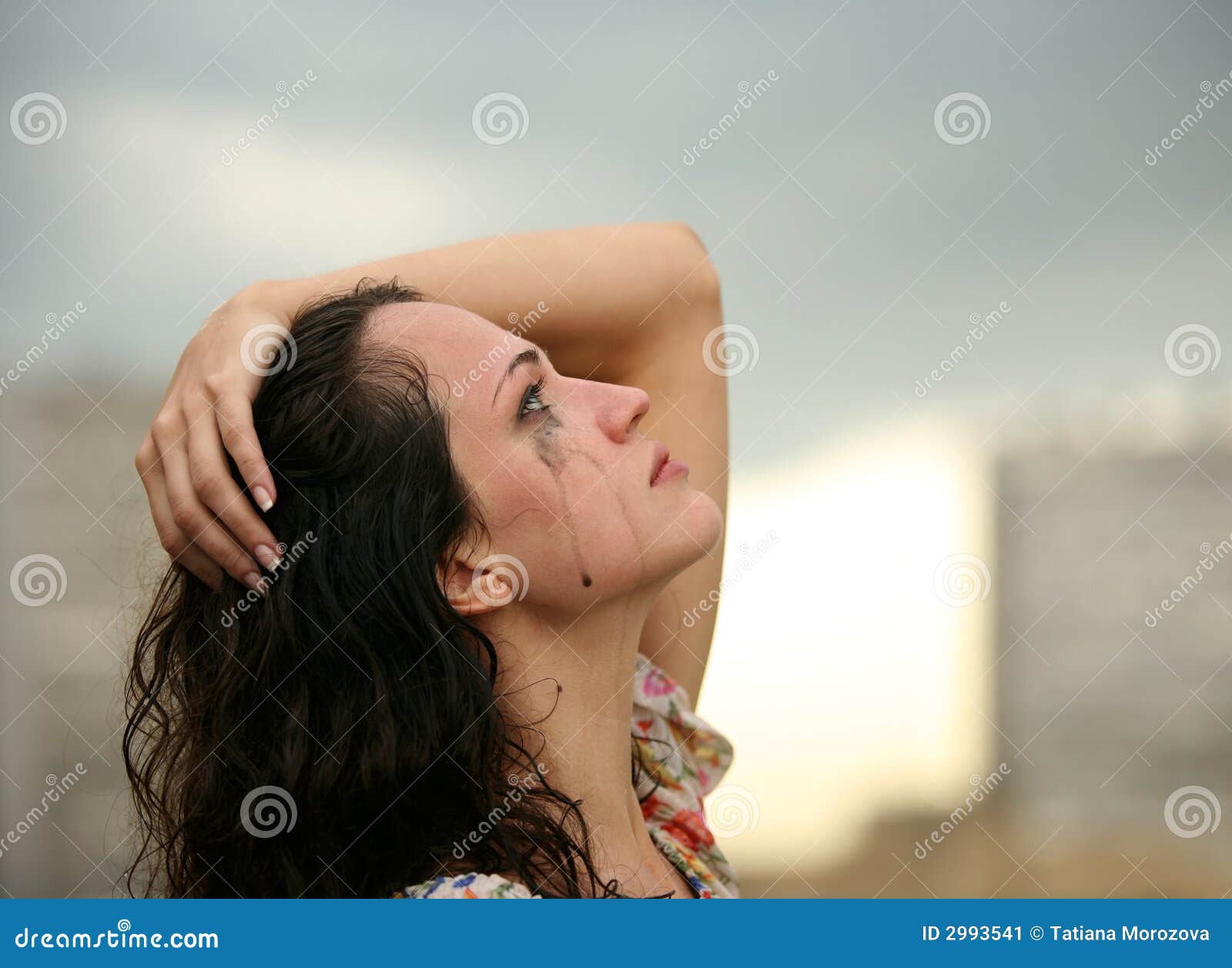 Lonely girl stock image. Image of tenderness, dirty, pair - 2993541