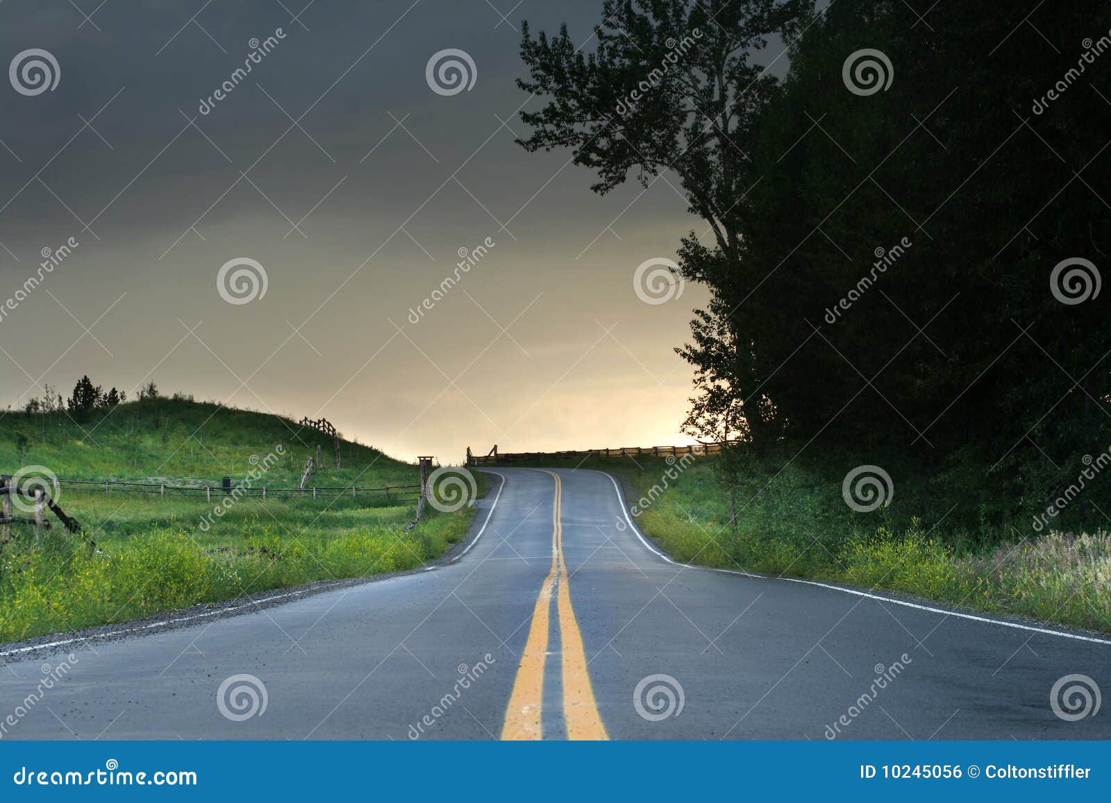 Lonely Highway stock photo. Image of highway, exploration - 10245056