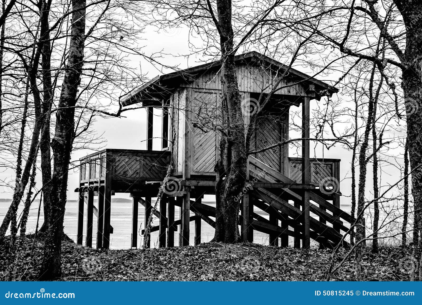 Lonely home stock image. Image of colours, home, watchtower - 50815245