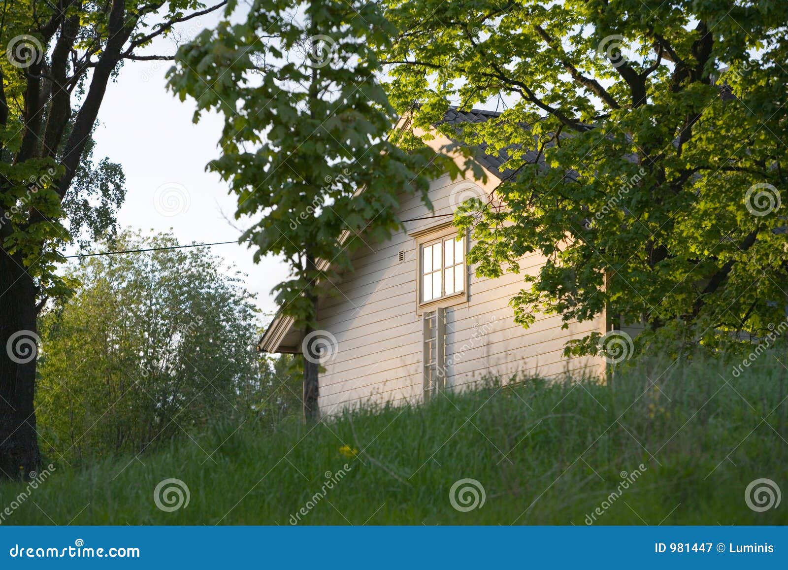 Lonely House stock image. Image of peaceful, lonely, wild - 981447