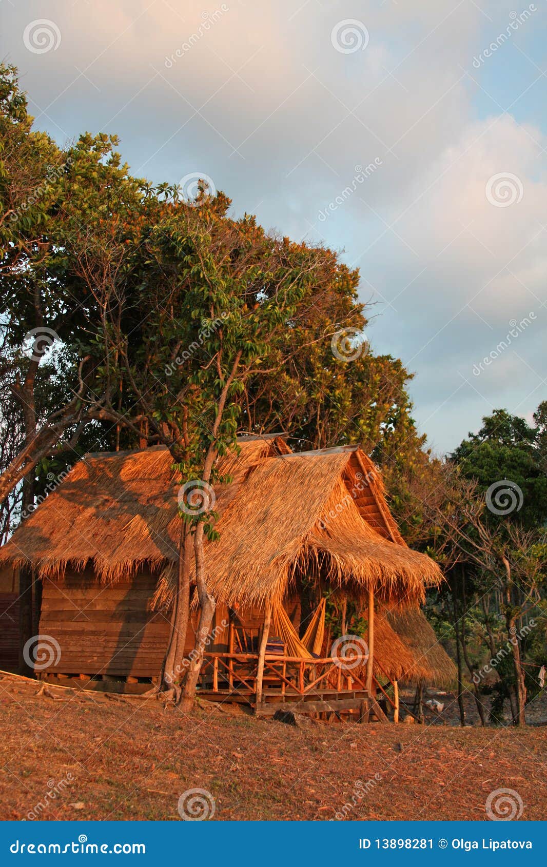 Lonely hut stock image. Image of bungalow, idyllic, cottage - 13898281