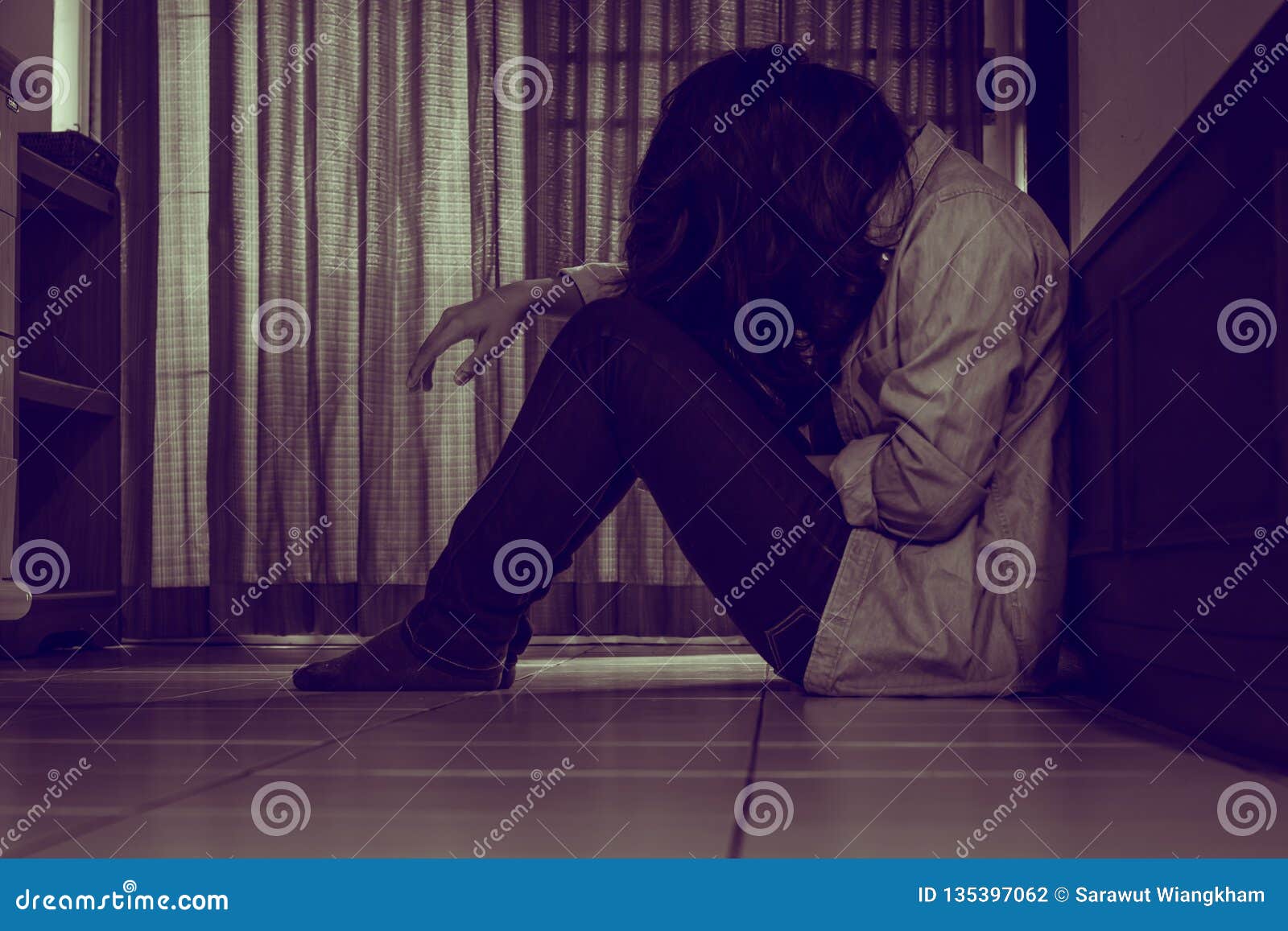 Lonely stock photo. Image of empty, loneliness, depressed - 135397062