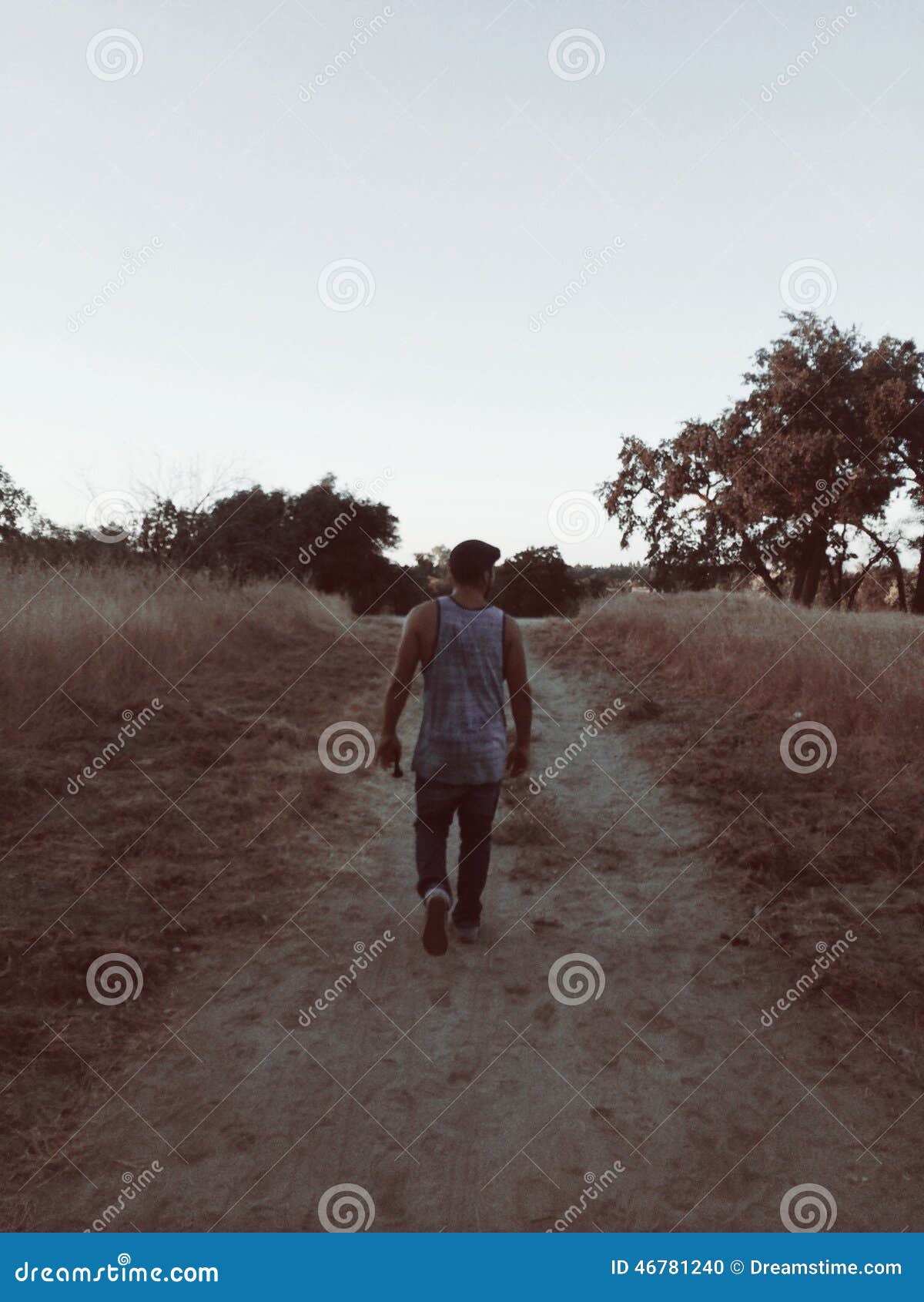 Lonely editorial image. Image of alone, path, lonely - 46781240