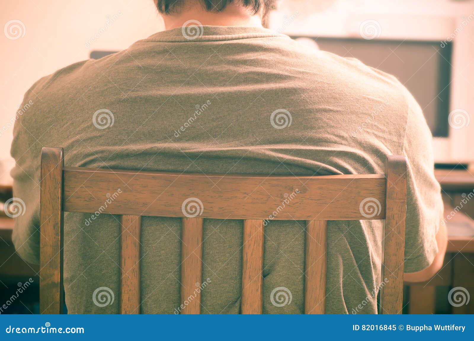 Lonely man stock image. Image of relaxing, lifestyle - 82016845