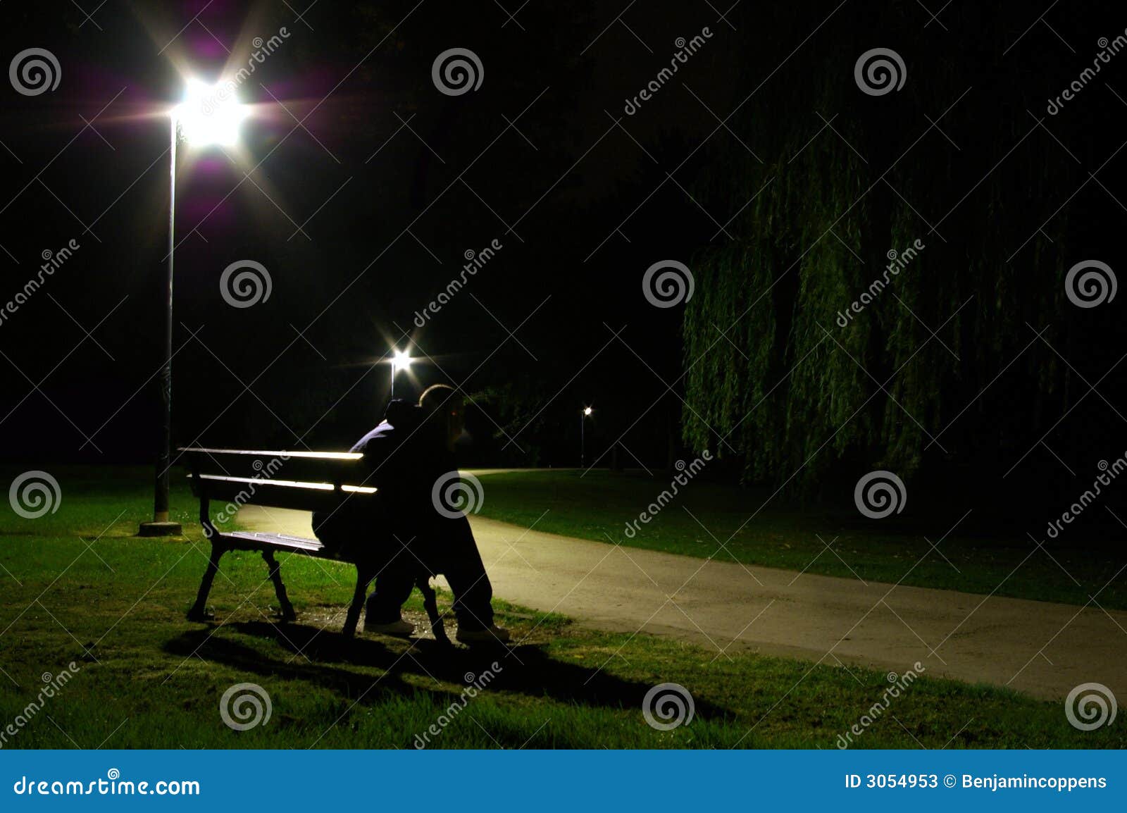 Lonely man at night stock image. Image of sitting, loneliness - 3054953