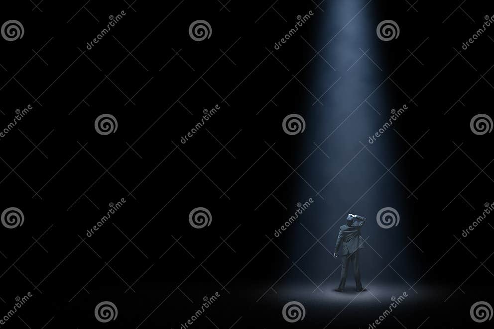 Lonely manager stock photo. Image of crash, gloom, failure - 6941612