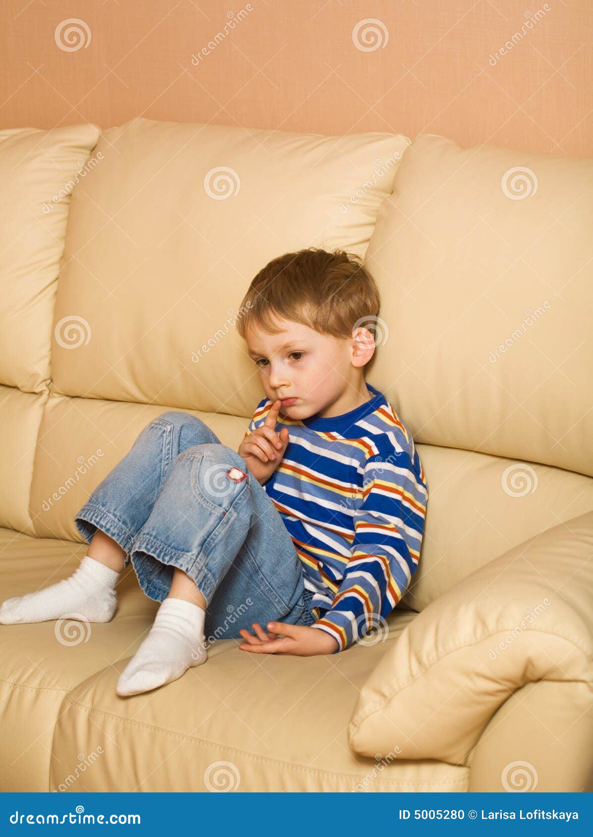 Lonely nice kid stock photo. Image of expression, emotion - 5005280