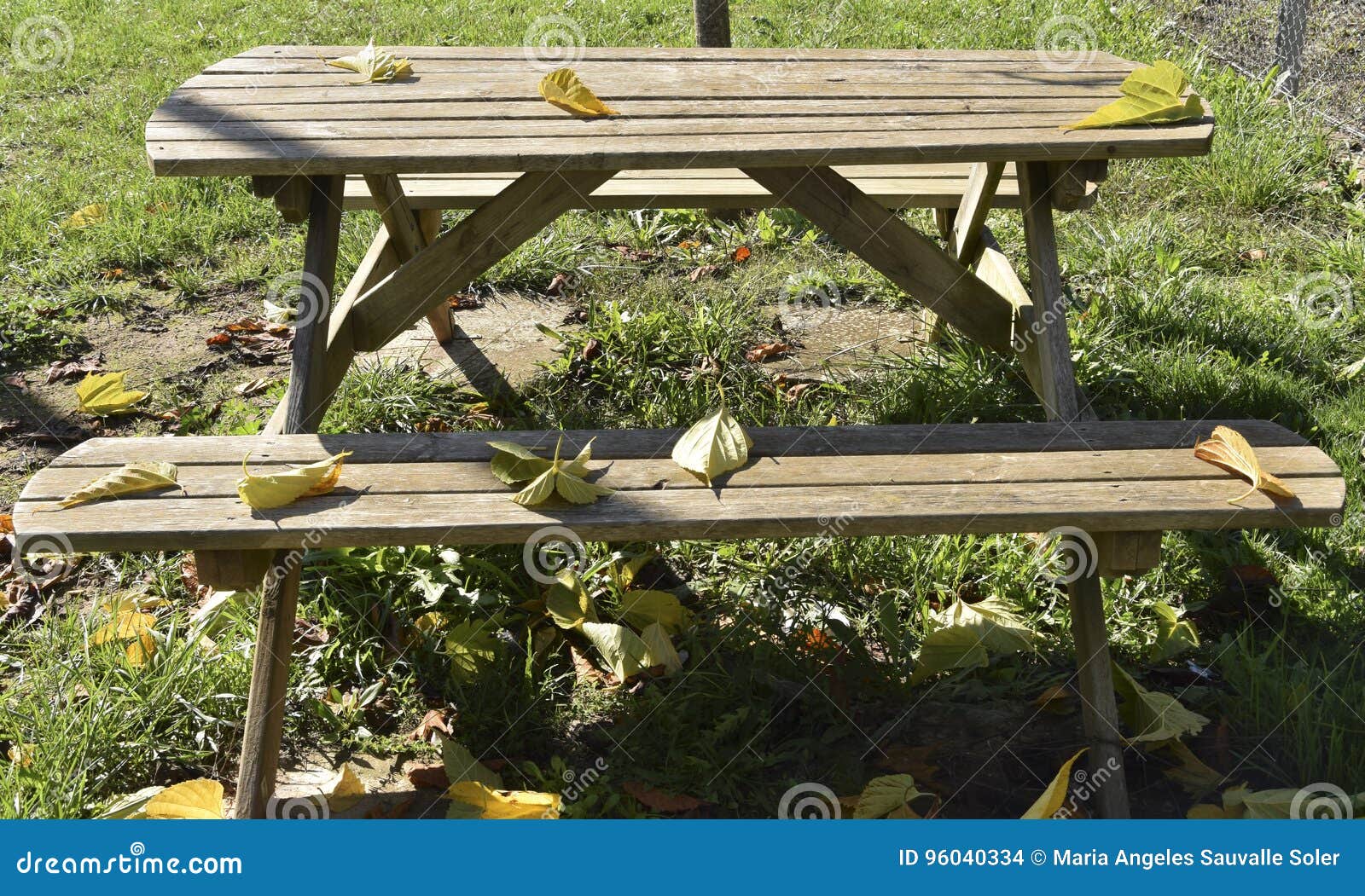Lonely Picnic Table in Winter. Stock Photo - Image of solitary, snack ...