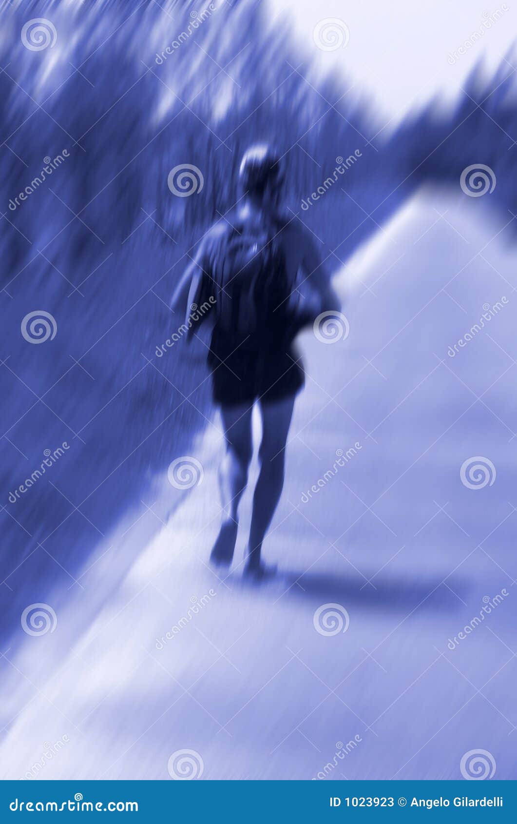 Lonely Runner Blur Image Stock Photos - Free & Royalty-Free Stock ...