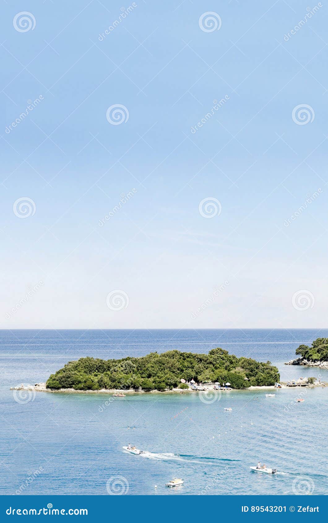 Lonely sea island stock image. Image of nature, edge - 89543201