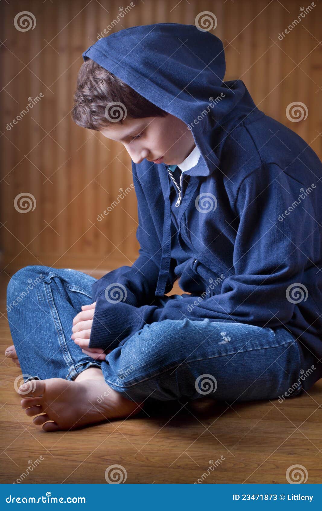 Lonely Teenager stock image. Image of emotion, look, moody - 23471873