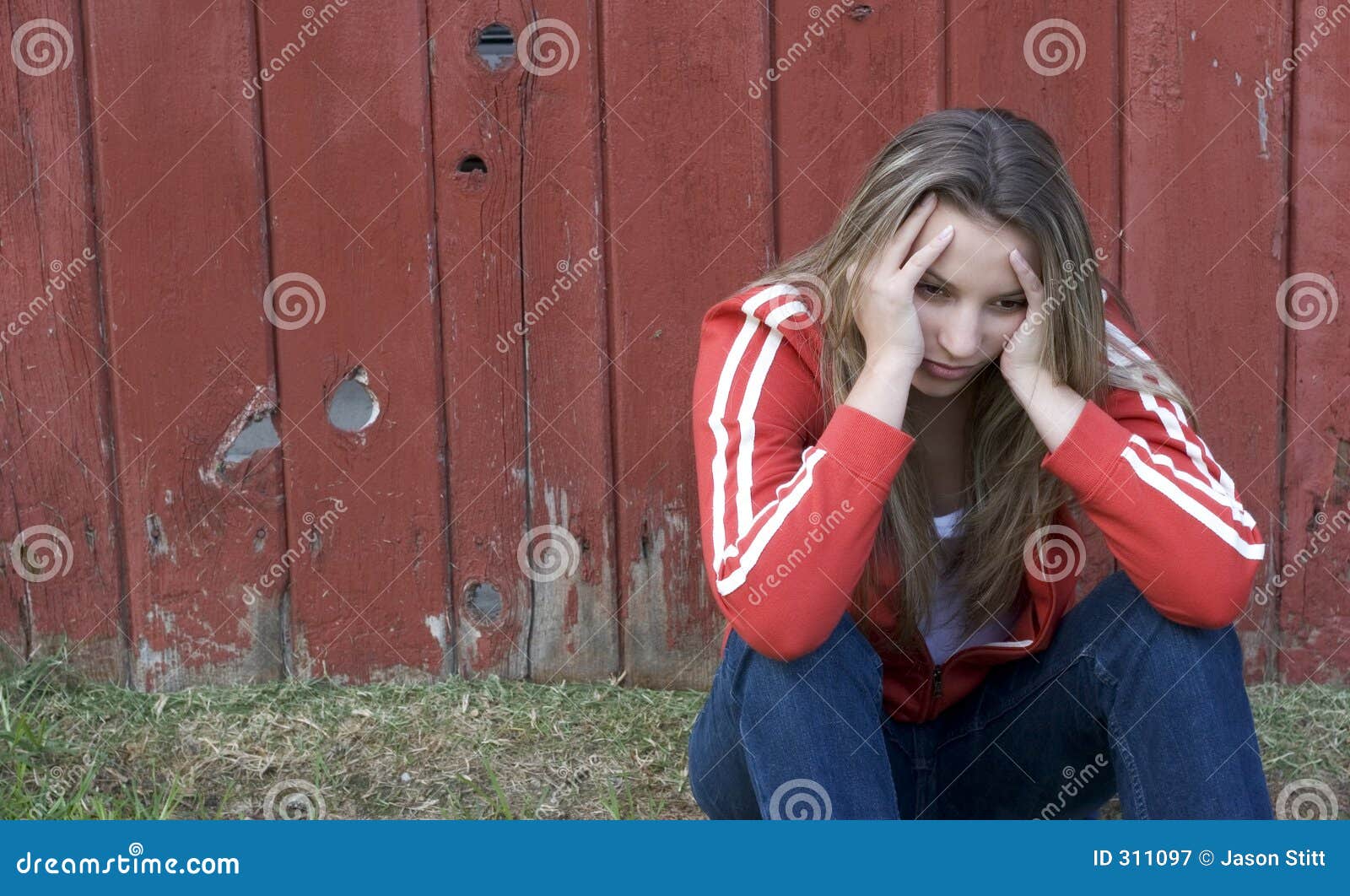 Lonely Woman stock image. Image of lonely, distressed, teenager - 311097