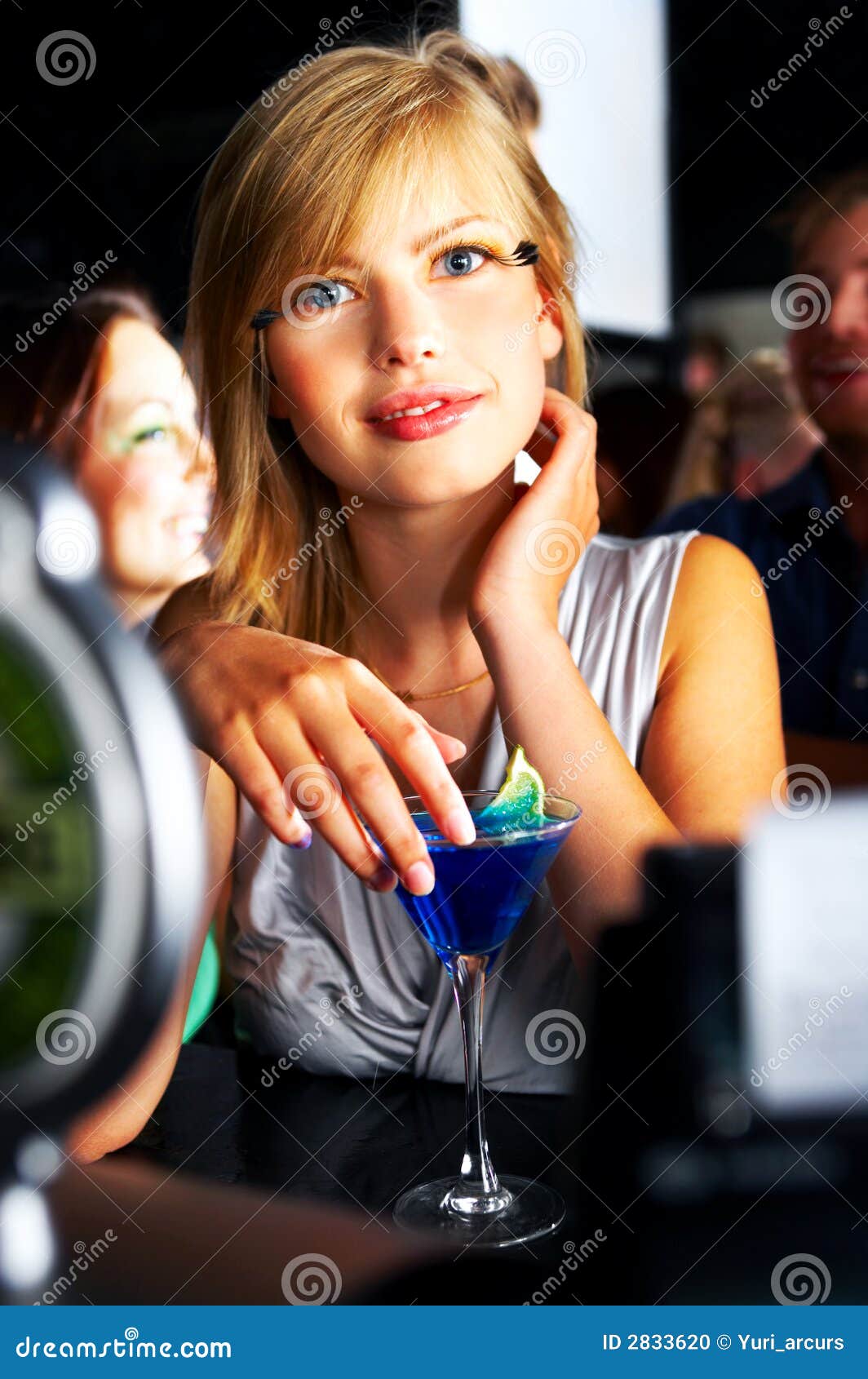 Lonesome Girl in the Bar... Stock Photo - Image of culture, beverage ...