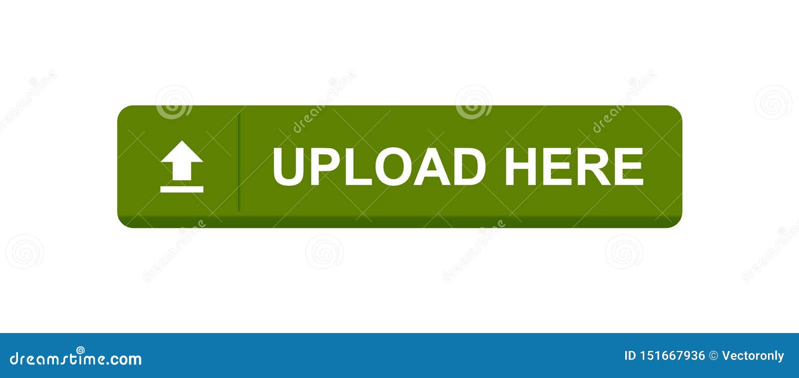 Upload button stock illustration. Illustration of bright - 151667936