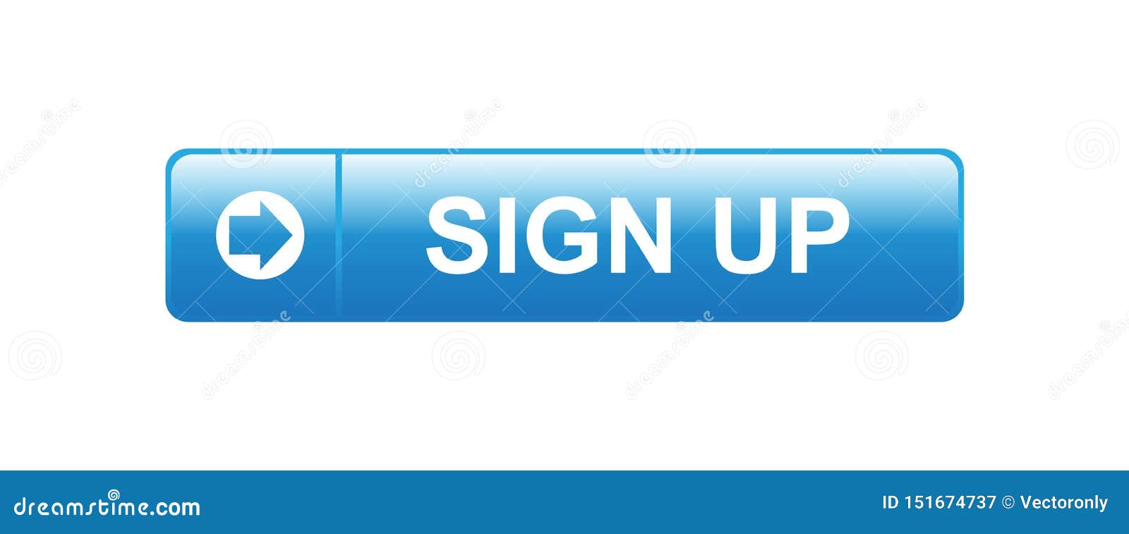 Sign up stock illustration. Illustration of design, sign - 151674737