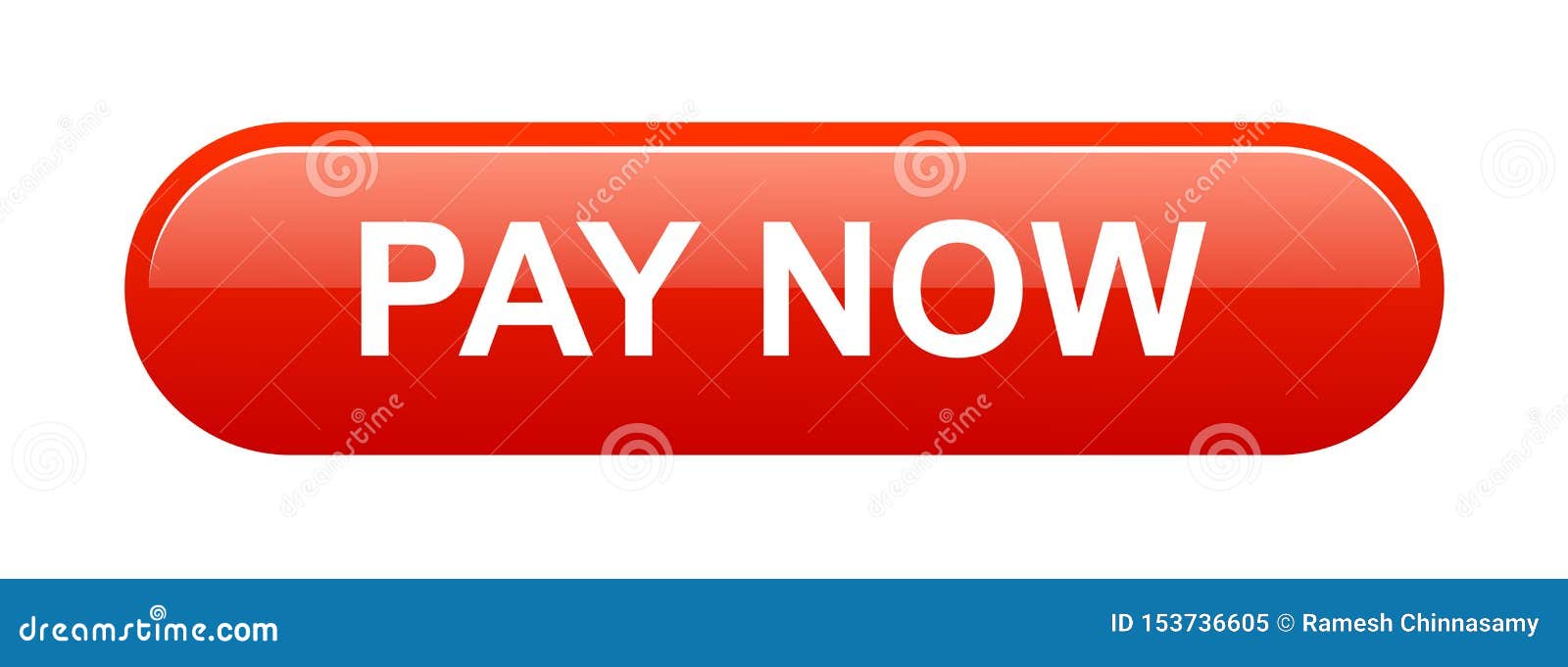 Pay now button stock vector. Illustration of cash, commerce - 153736605