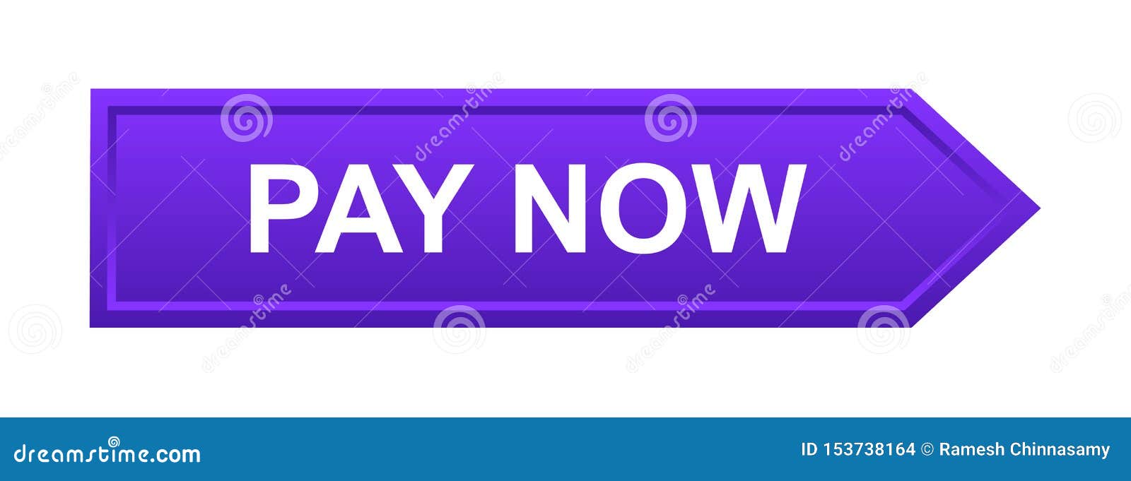 Pay now button stock vector. Illustration of choice - 153738164