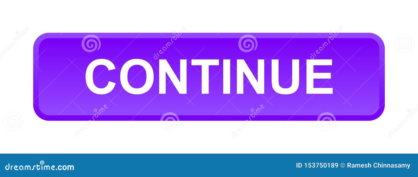 Continue button stock vector. Illustration of business - 153750189