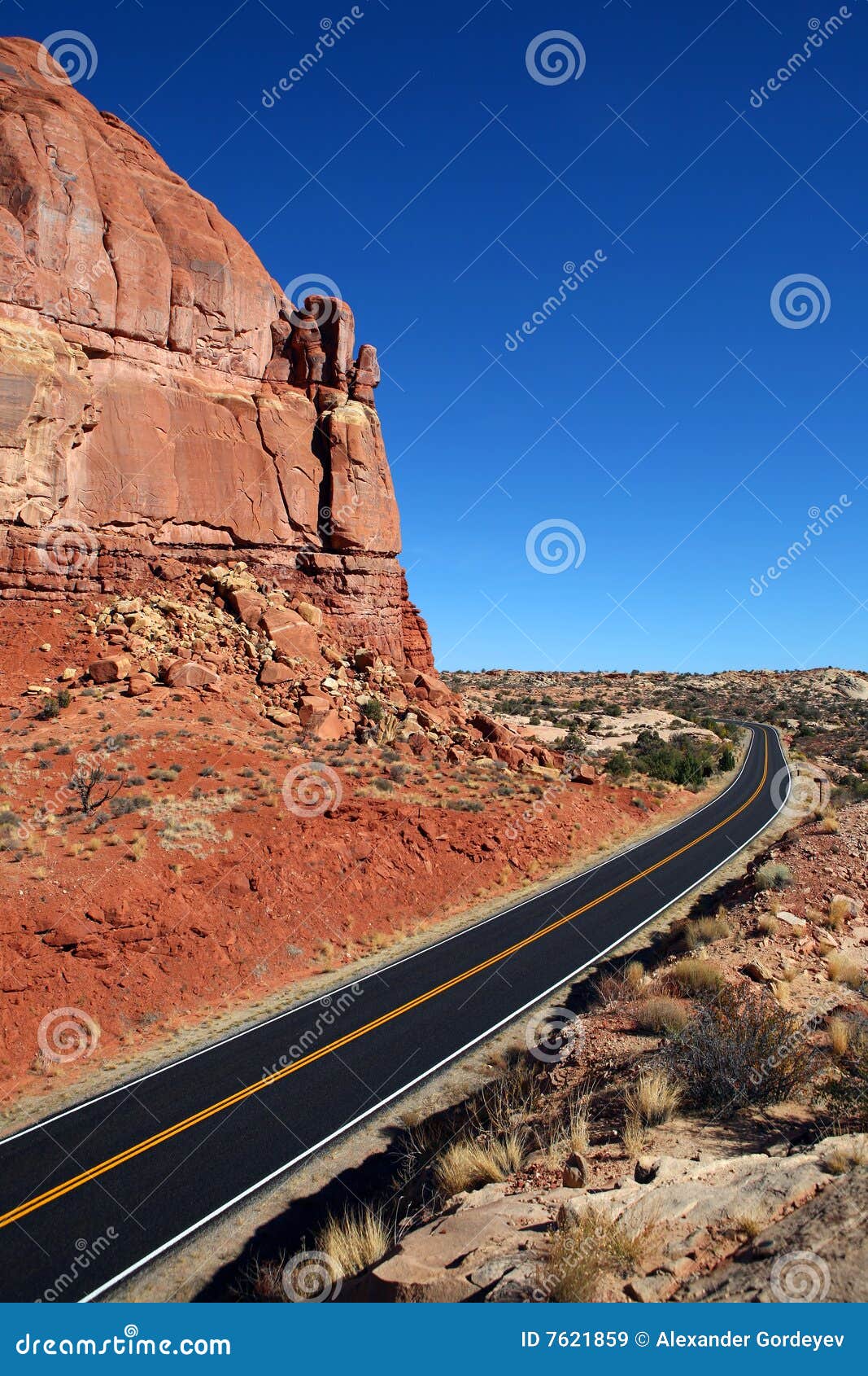 The long stock image. Image of direction, color, horizontal - 7621859