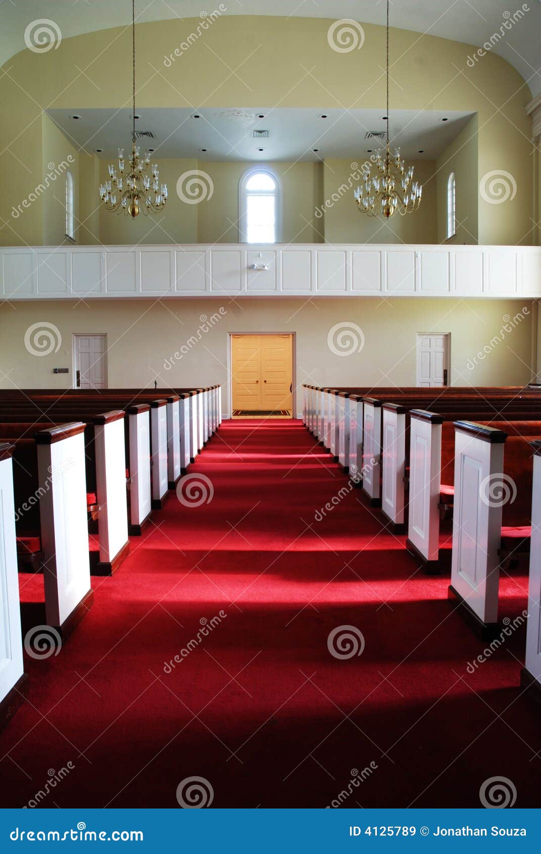 The Long Aisle stock image. Image of determine, indoors - 4125789