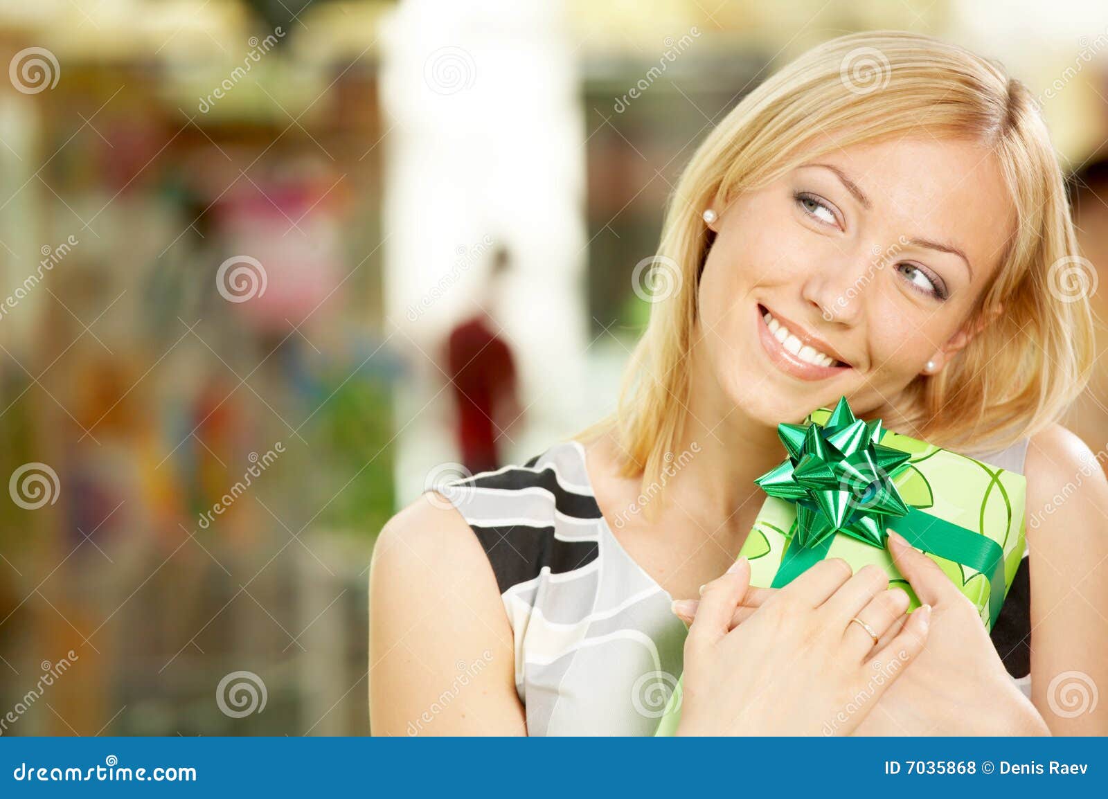 Long-awaited gift stock photo. Image of beauty, people - 7035868