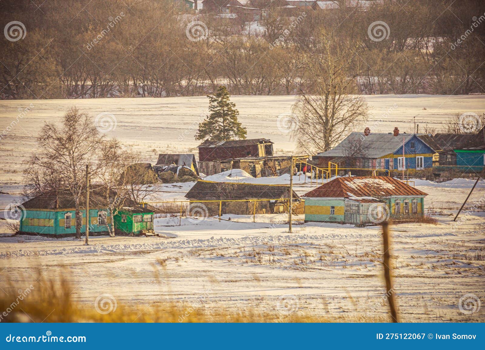 The Long-awaited Spring in the Countryside Stock Image - Image of ...