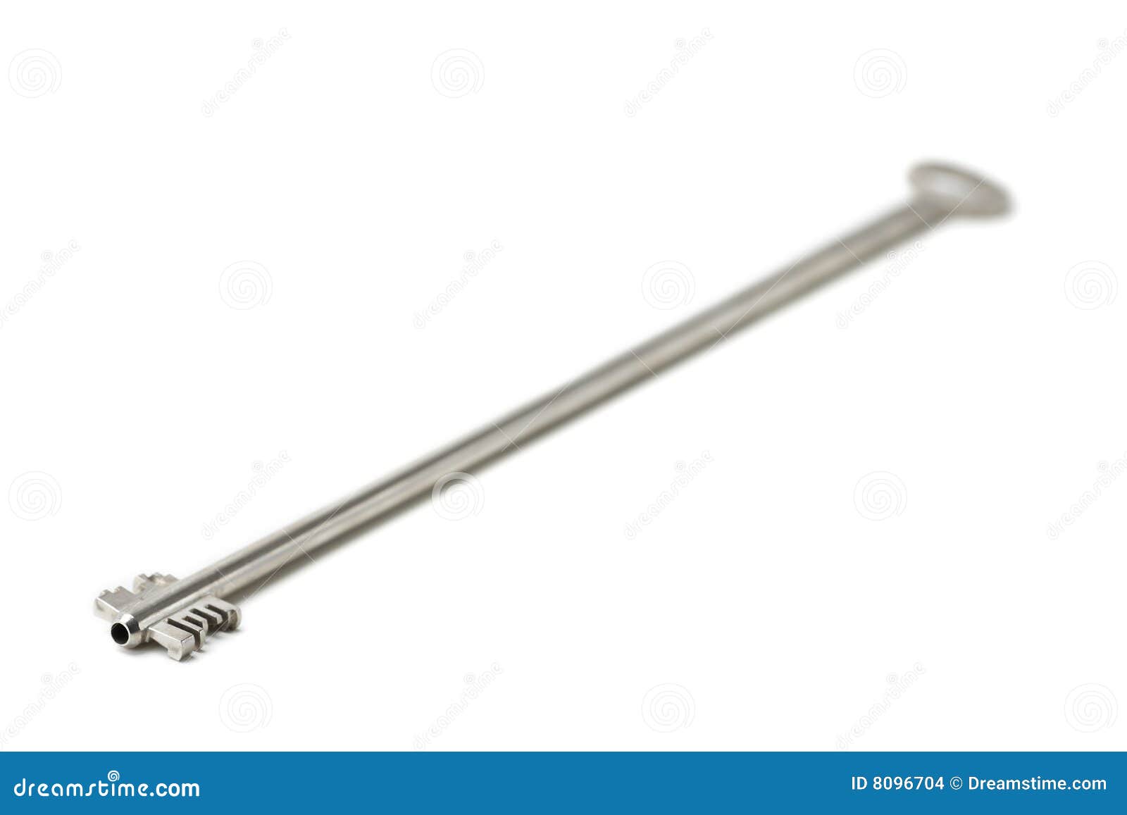 Long Bank Safe Key stock photo. Image of lock, single - 8096704