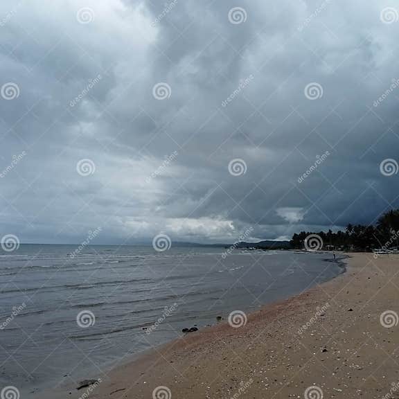 Long bay walk stock image. Image of sand, long, cape - 287205123