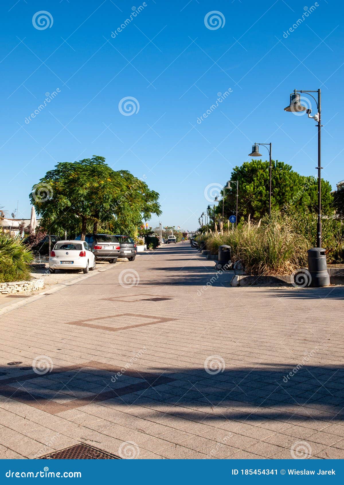 The Long Beach Promenade in Cesenatico. Italy Editorial Photo - Image ...